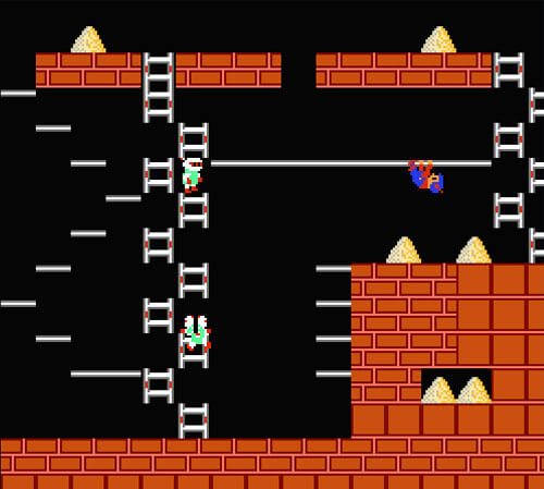 ロードランナー Lode Runner（FC版）| 独自観点ゲーム批評（レビュー）